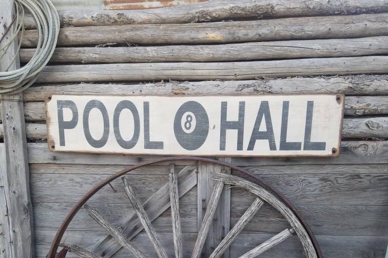 POOL HALL/Rustic/Wood/Sign/Man | Etsy