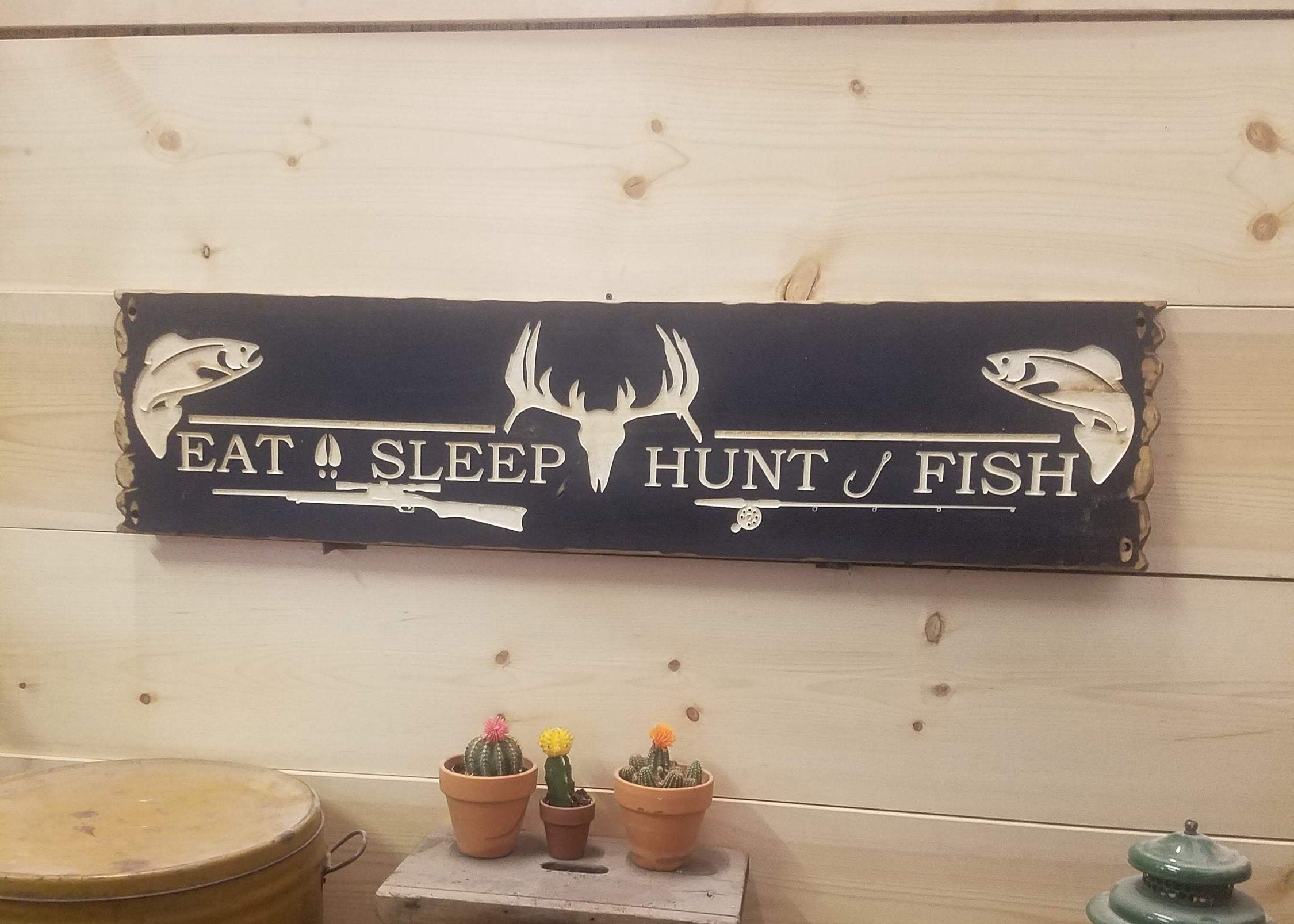 Hunting Man Cave Signs