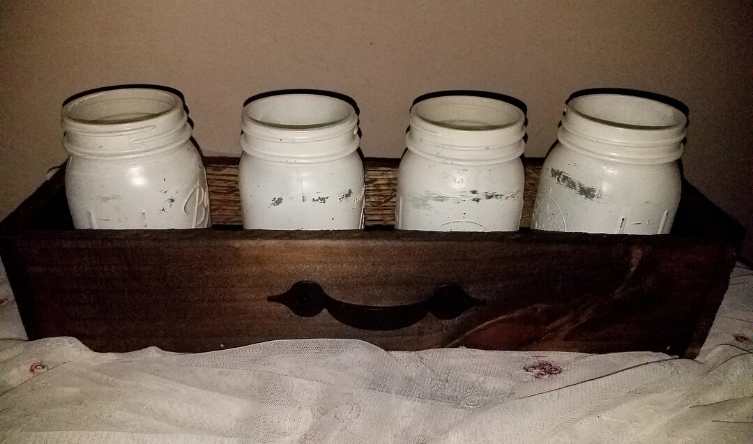 Pallet Jar Holder - Etsy