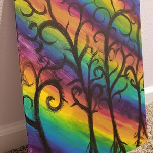 Rainbow Forest - Etsy
