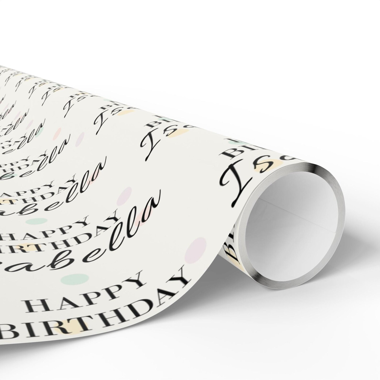 Personalized Birthday Wrapping Paper, Custom Birthday Gift Wrap, Custom ...