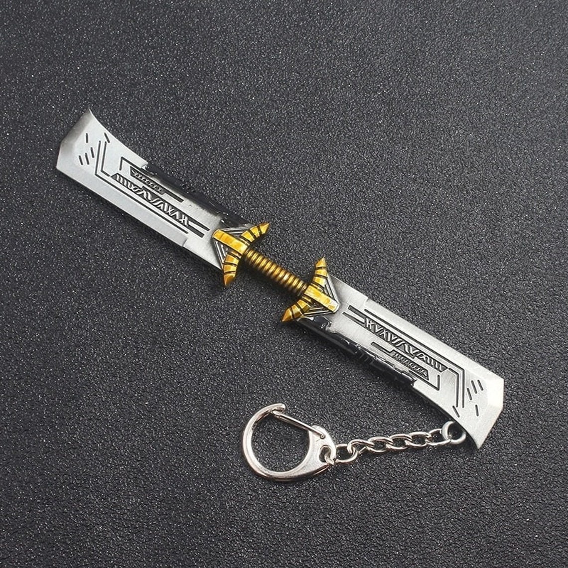 Endgame Thanos Weapon Double-sided Sword Keychain - Etsy