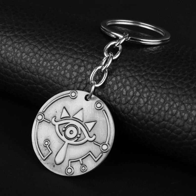 Zelda Sheikah Eye Inspired Keychain - Etsy