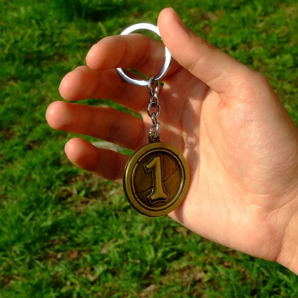 Hearthstone Lucky Coin Inspired Keychain - Etsy