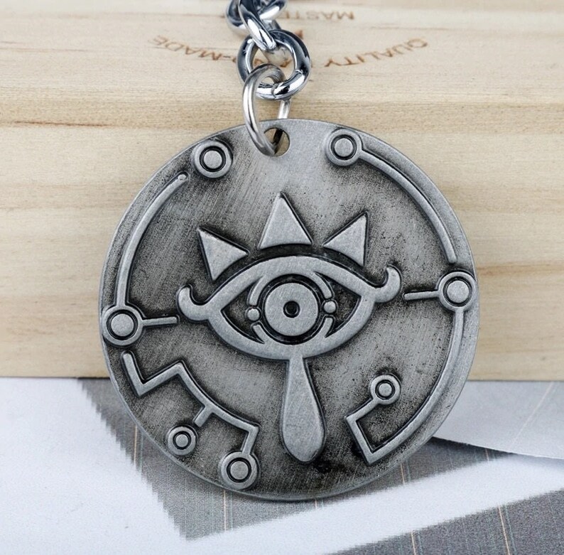 Zelda Sheikah Eye Inspired Keychain - Etsy