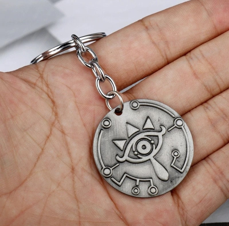 Zelda Sheikah Eye inspired Keychain | Etsy