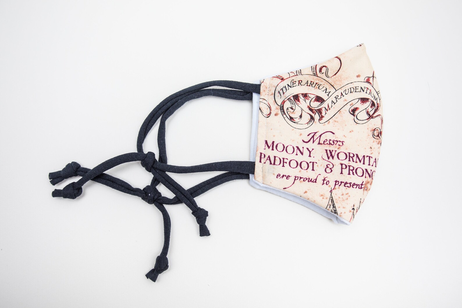 Marauders Map Inspired Face Covering - Mask Only or Matching Bundle - Etsy