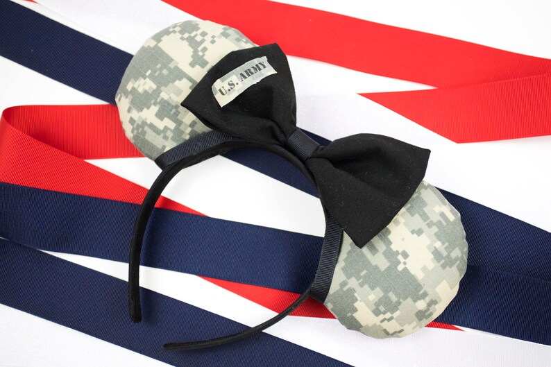 U.S. Army Inspired Mouse Ears - Etsy