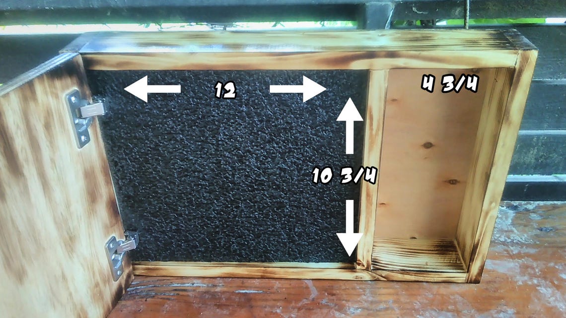 American Flag, Wall Cabinet, Compact, Concealed, Secret Compartment ...