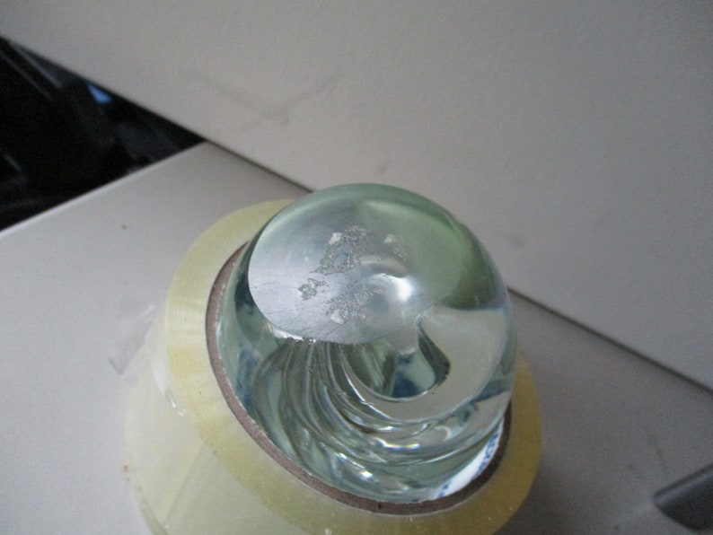 Pfeiffer, Glass Presse Paper, Hand Made Netherlands. - Etsy