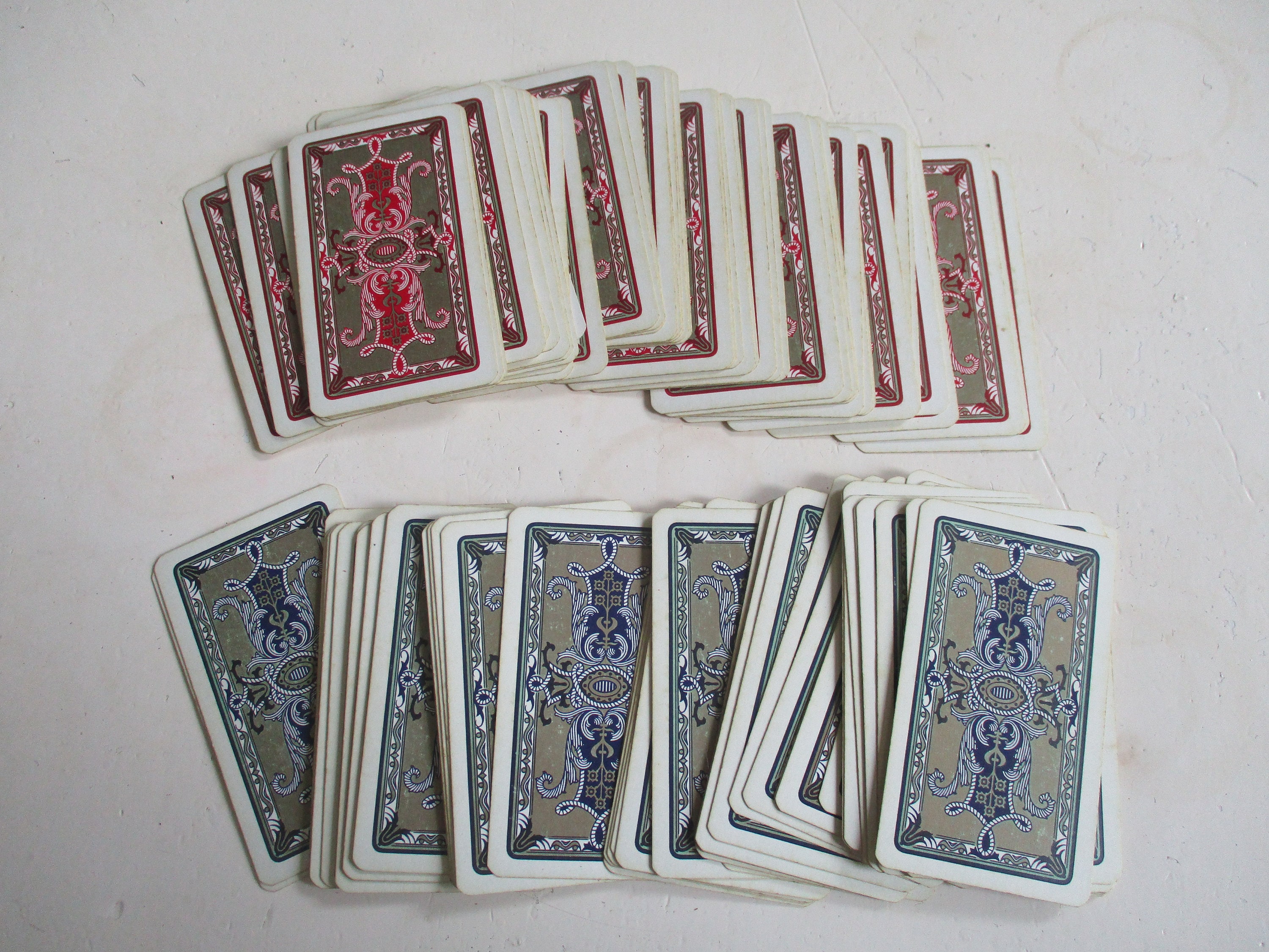 2 Antique Patience Card Games in Luxury Box Ferd-piatnik & - Etsy