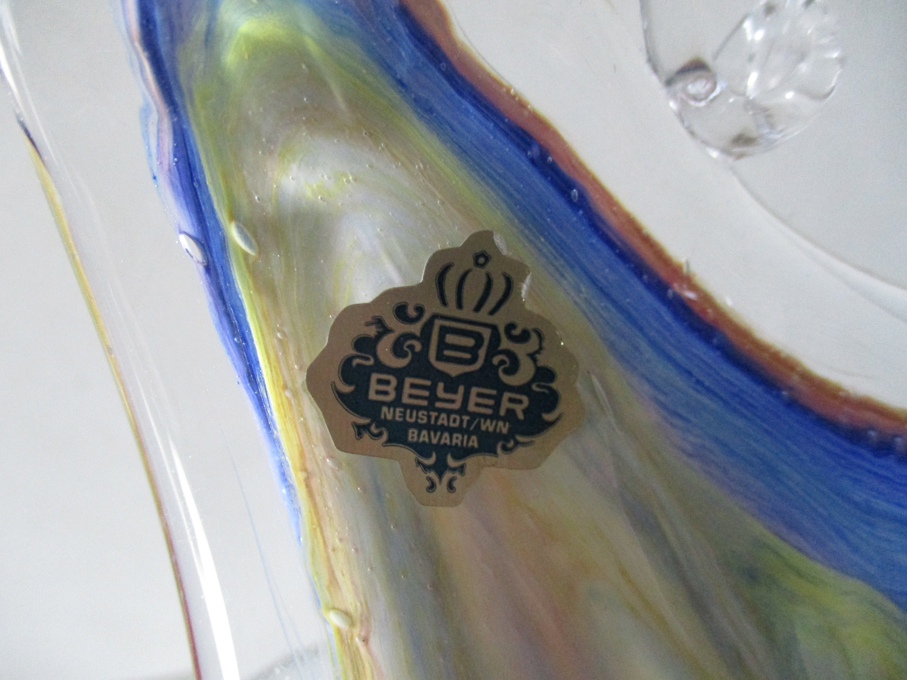 Beyer Neustadt – Handblown Vase, Marked. - Etsy