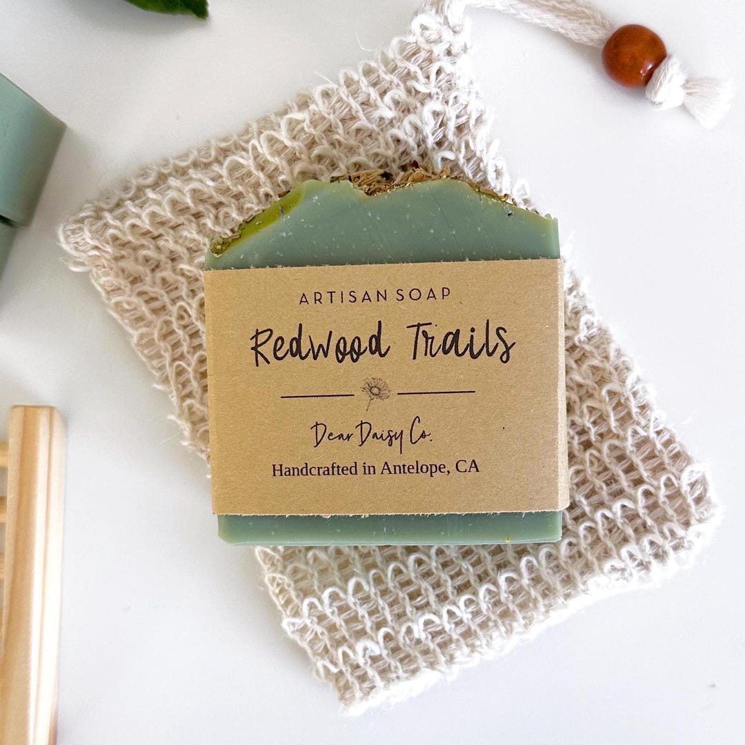 Redwood Trails Shea Butter Soap Clean Ingredients Cold Process - Etsy