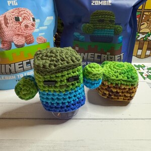 Minecraft Block Wooble, Amigurumi, Beginner+ Crochet, Woobles ...