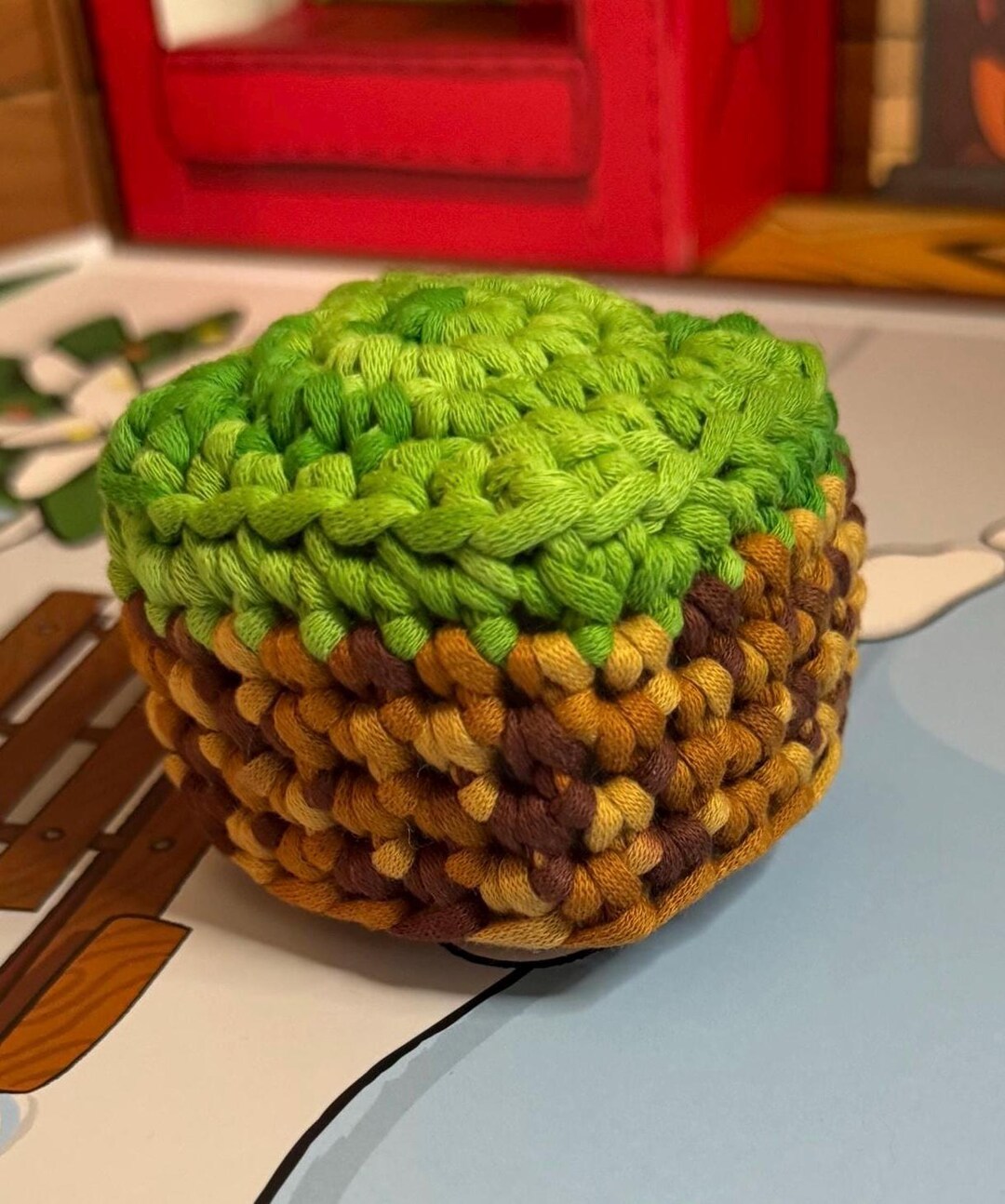 Minecraft Block Wooble, Amigurumi, Beginner+ Crochet, Woobles ...