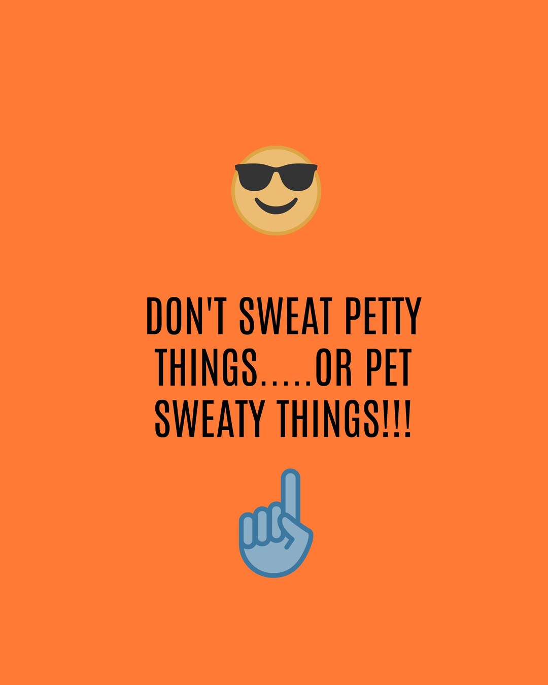 Don't Sweat Petty Things....or Pet Sweaty Things!!!-art Deco - Etsy