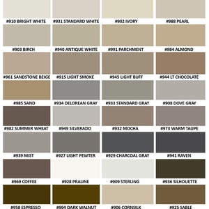 Color Fast Caulk to Match TEC Colors Sanded/rough - Etsy