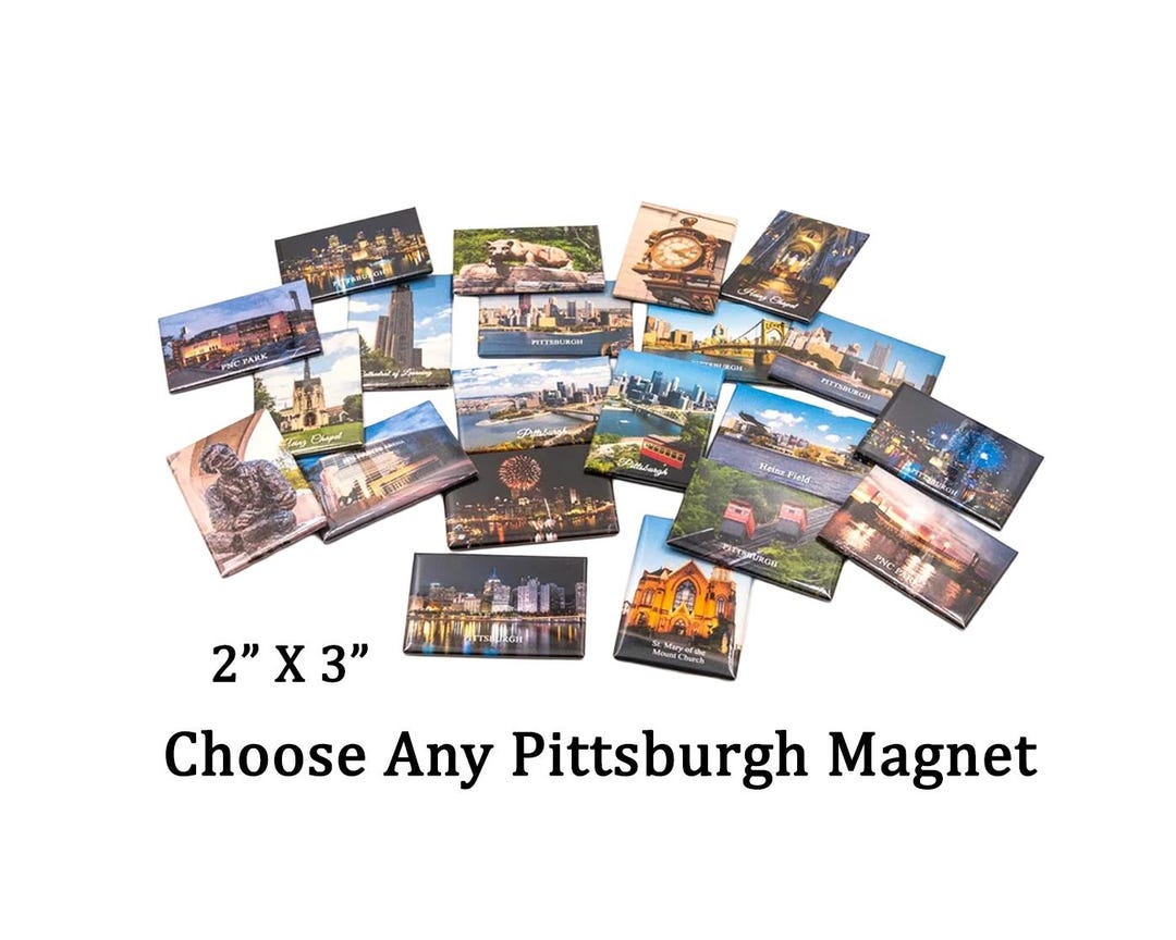 Choose ANY Pittsburgh Magnet - Etsy