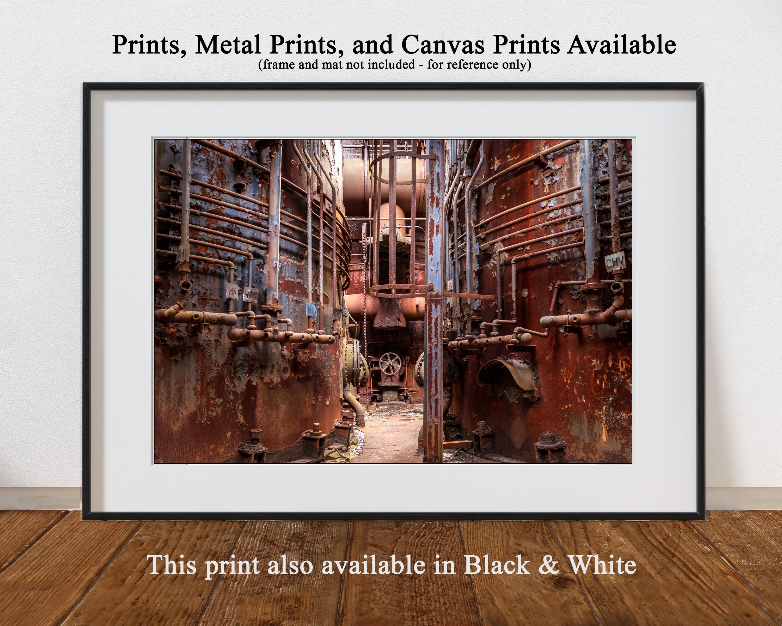 Carrie Furnace, Pittsburgh PA - Industrial - Steel Mill - Digital ...