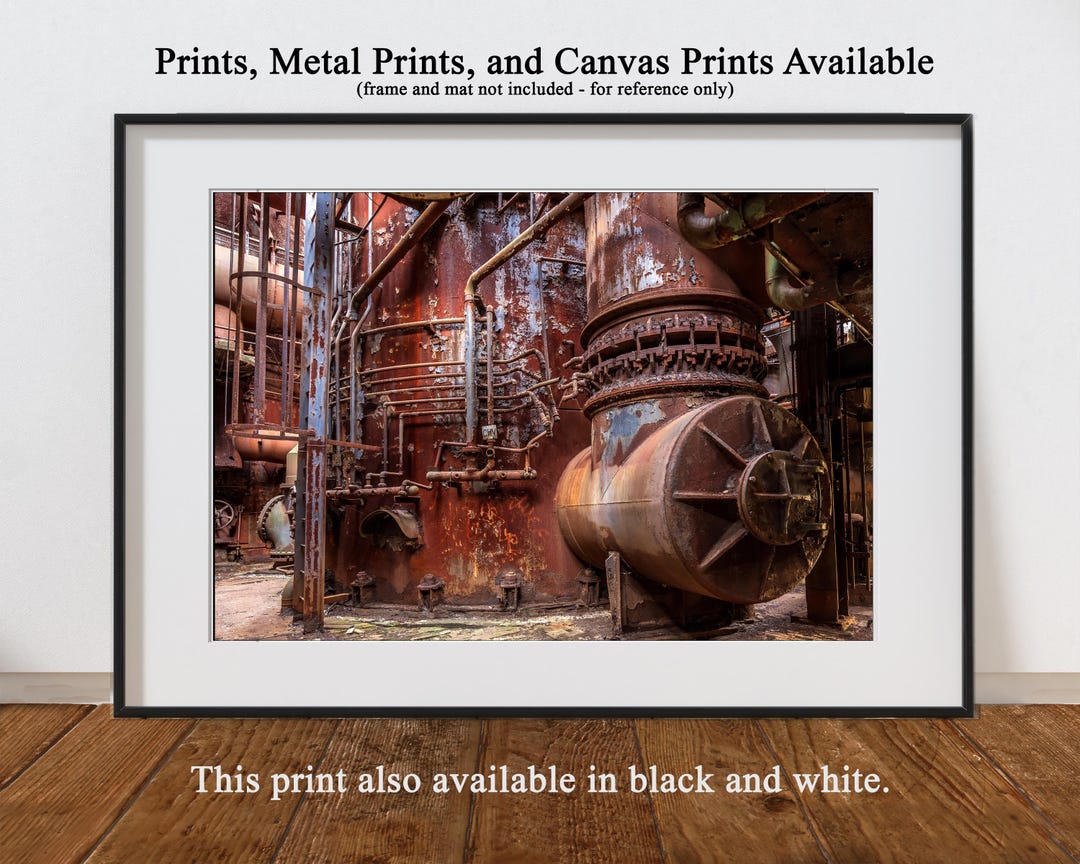 Carrie Furnace, Pittsburgh PA - Industrial - Steel Mill - Digital ...
