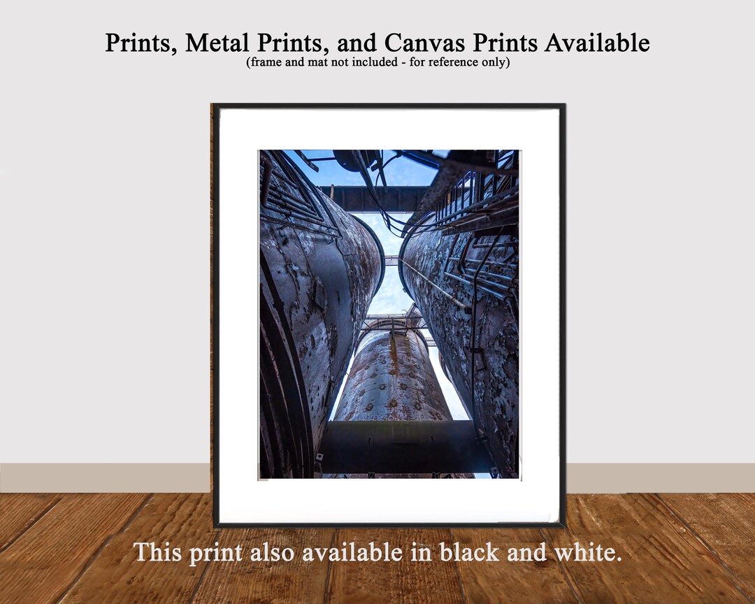 Carrie Furnace, Pittsburgh PA - Industrial - Steel Mill - Digital ...