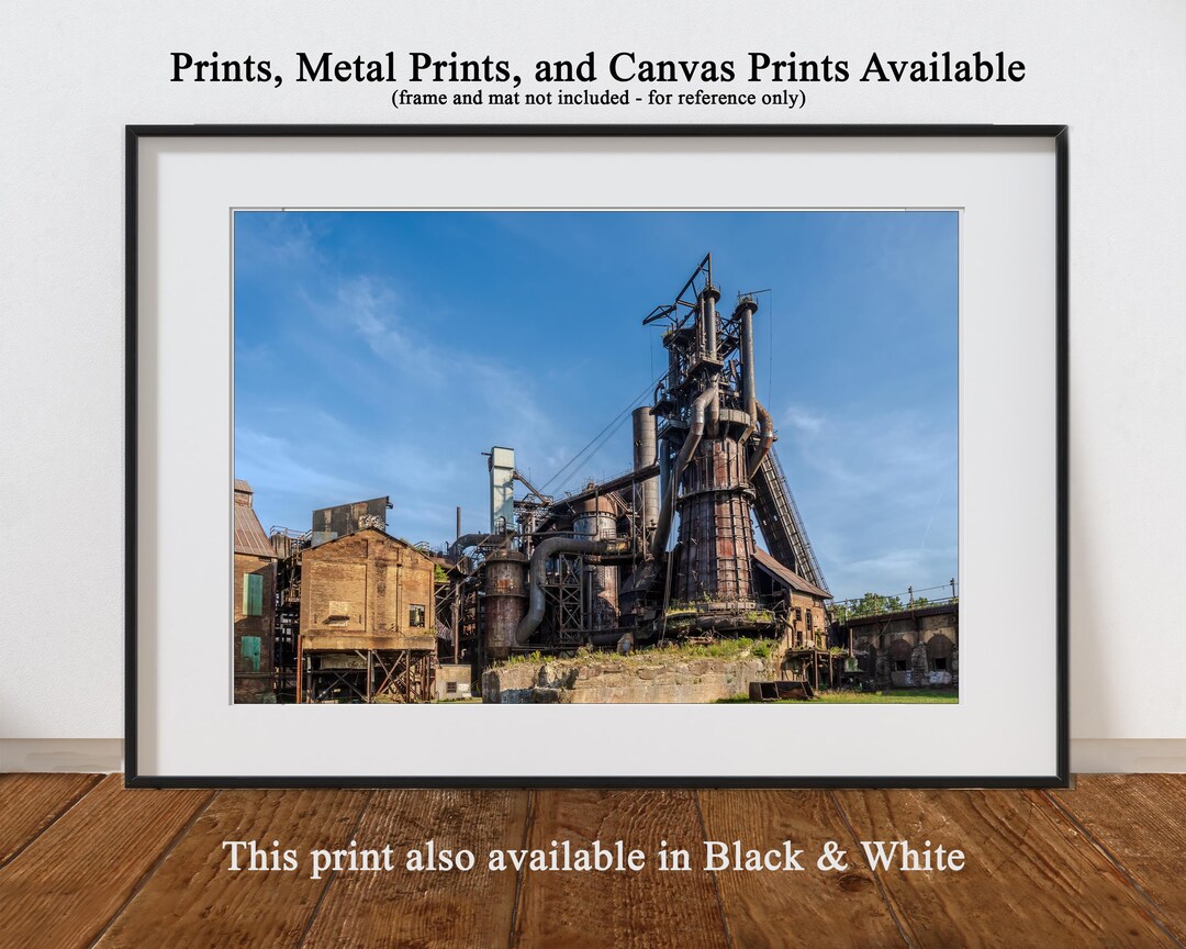 Carrie Furnace, Pittsburgh PA - Industrial - Steel Mill - Digital ...