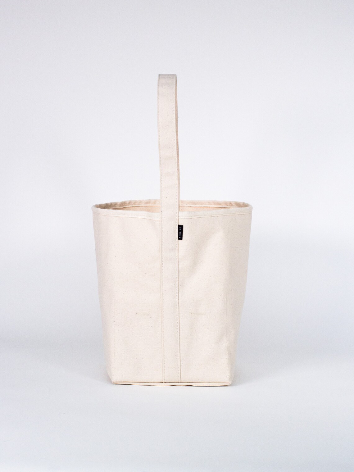 Reversible Tall Bucket Style Canvas Tote Bag, 6 Pockets - Etsy