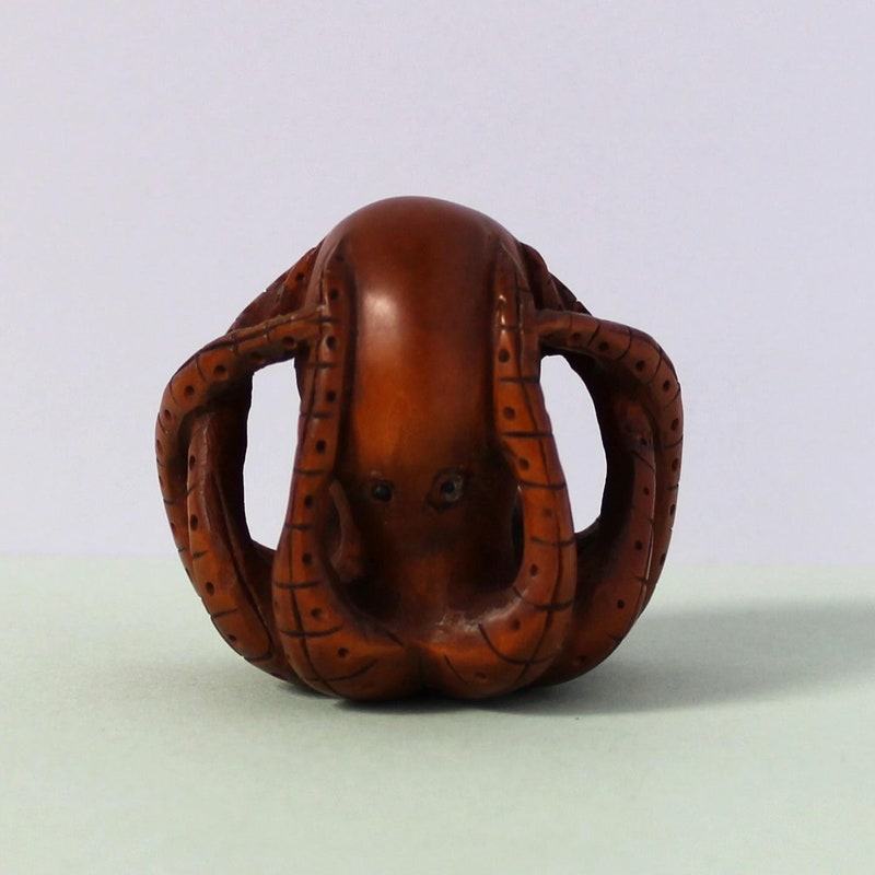 Wooden Octopus - Etsy