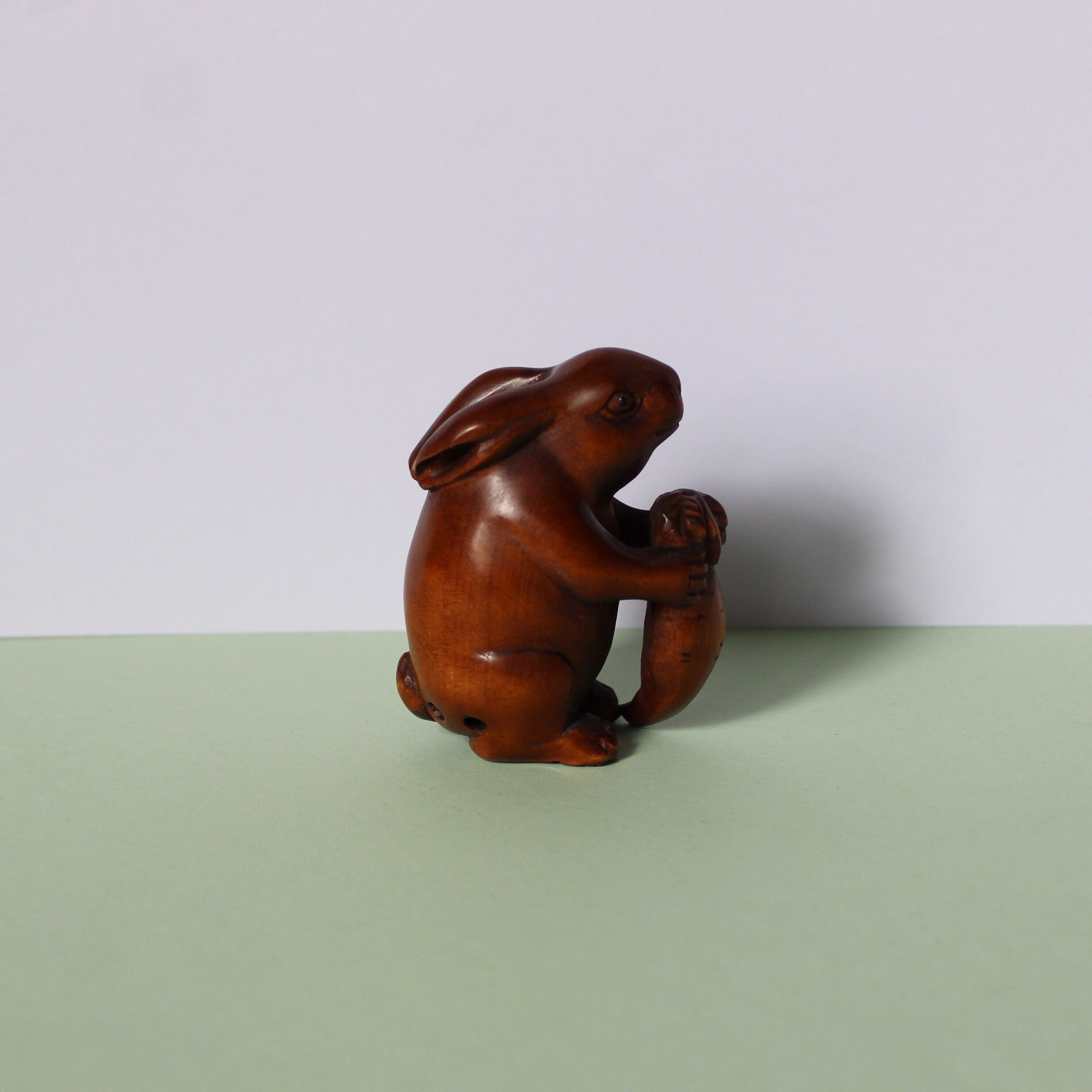 Rabbit Netsuke