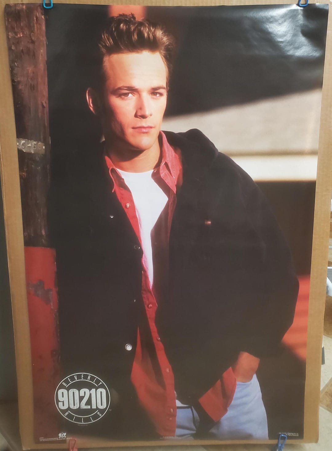 Beverly Hills 90210 Dylan Luke Perry 1991 Original Poster 23x35 NEW OLD ...