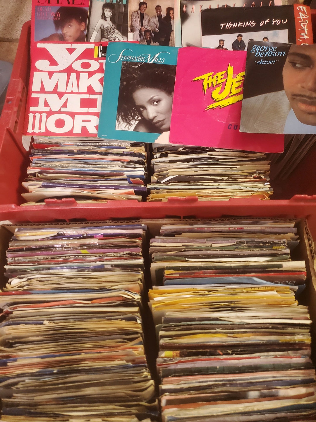 1980's 1990's Soul Funk R&B Dance WHOLESALE Lot of 200 JUKEBOX 45RPM ...