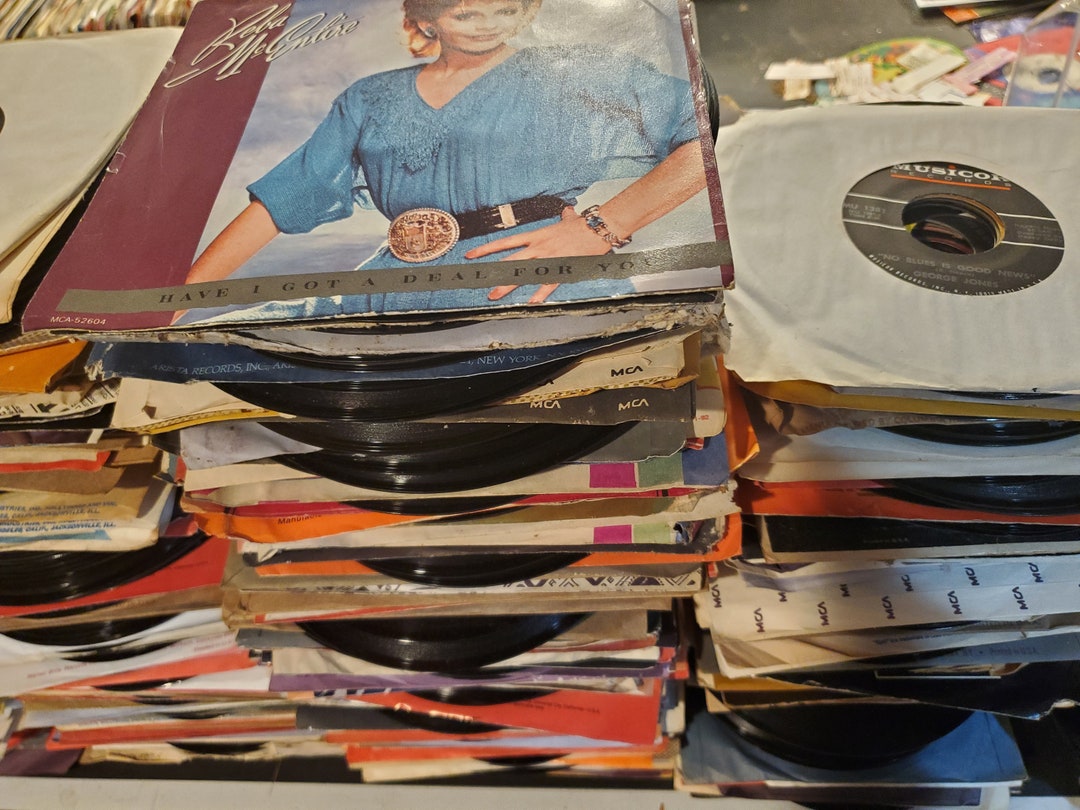 Box Lot of 200 Country 45RPM Records FREE SHIPPING!! - Etsy
