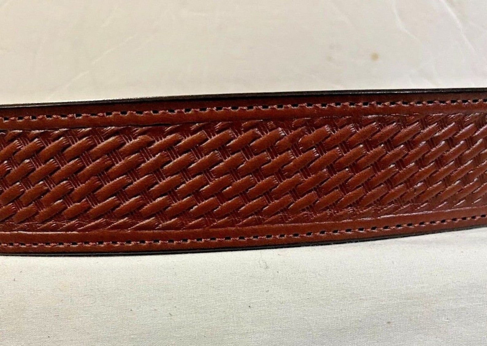 Men's Genuine Leather Ranger Style Belt Amish Hand Crafted in the USA ...