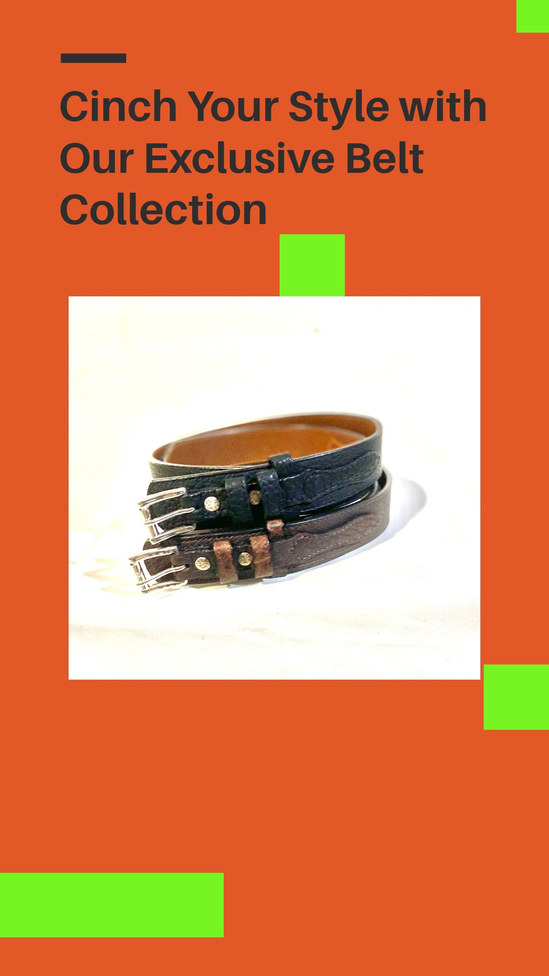 Men's Genuine Black, Brown Bison Leather Ranger Style Belt Amish Hand ...