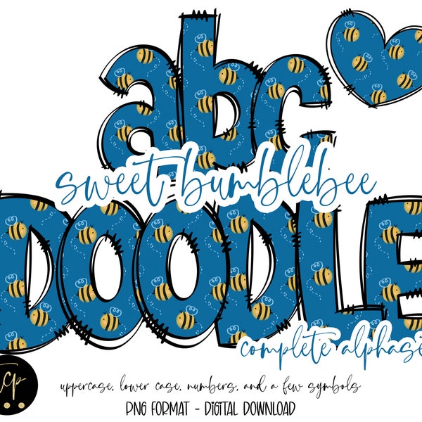 Honey Bee Alphabet - Etsy