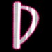 Lace Retro Alphabet PNG Bundle: Hot Pink, Grey, and Black, Checkered ...