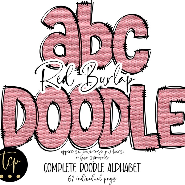 Burlap Letters - Etsy