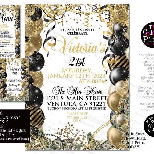 Narco Birthday Invitation Mens Narco Invitation Gangster - Etsy