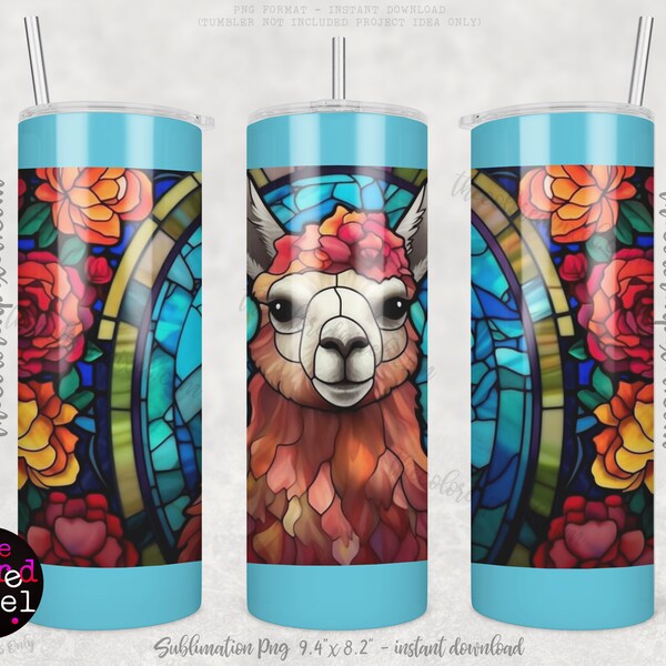 Alpaca Stained Glass - Etsy