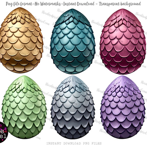 Dragon Egg Clip Art - Etsy