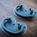 Hand Forged Chest Handles Kidney Plate Set of 2 - Etsy