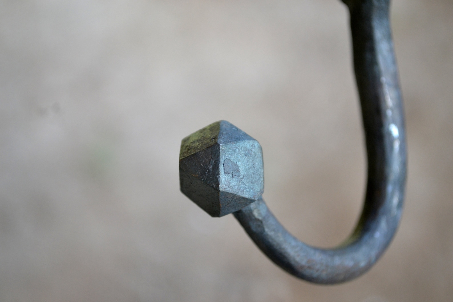 Hand Forged Diamond Spade Hook - Etsy