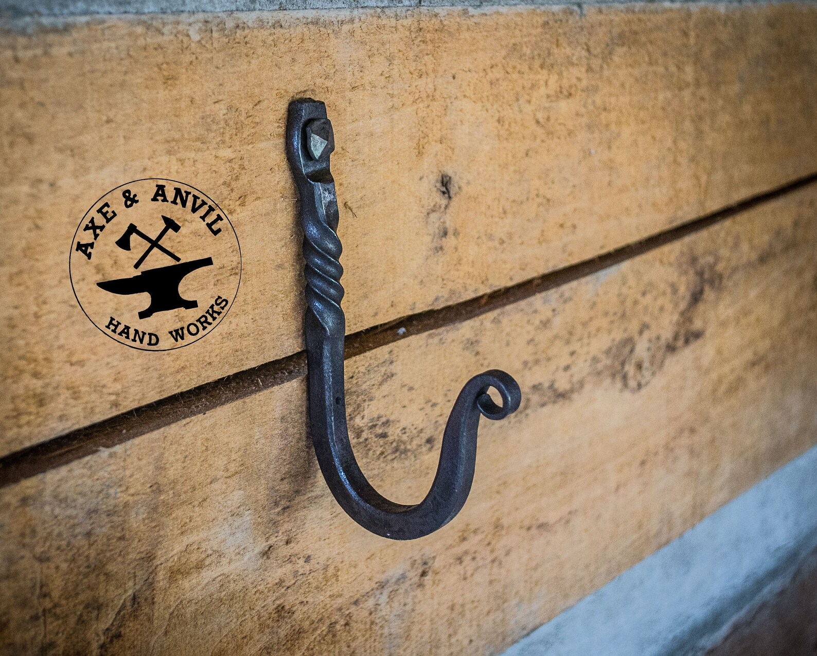 Hand Forged Coat Hook | Etsy