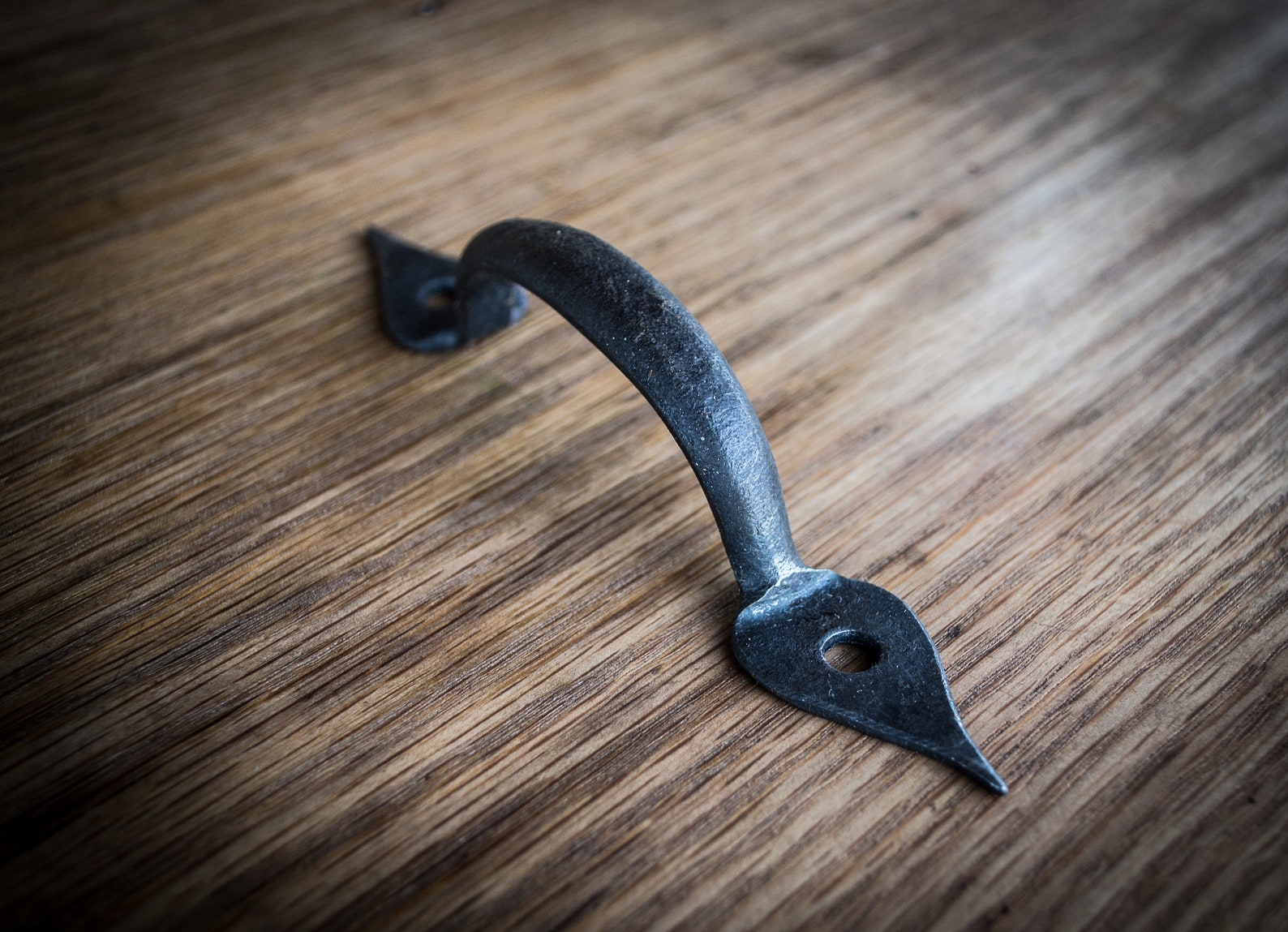 Hand Forged Drawer Pull or Cabinet Pull Heart Style - Etsy