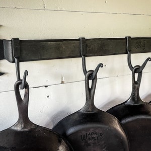 Hand Forged Pot Rack Classic Early American Style - Etsy