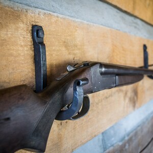 Hand Forged Gun Hooks, Frontier Style, Set of 2 - Etsy