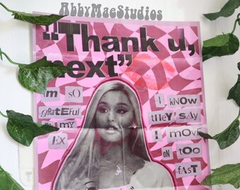 Ariana Grande Poster Thank U Next - Etsy