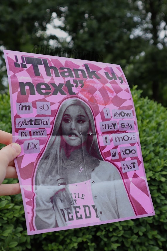 Thank U Next Poster | Etsy