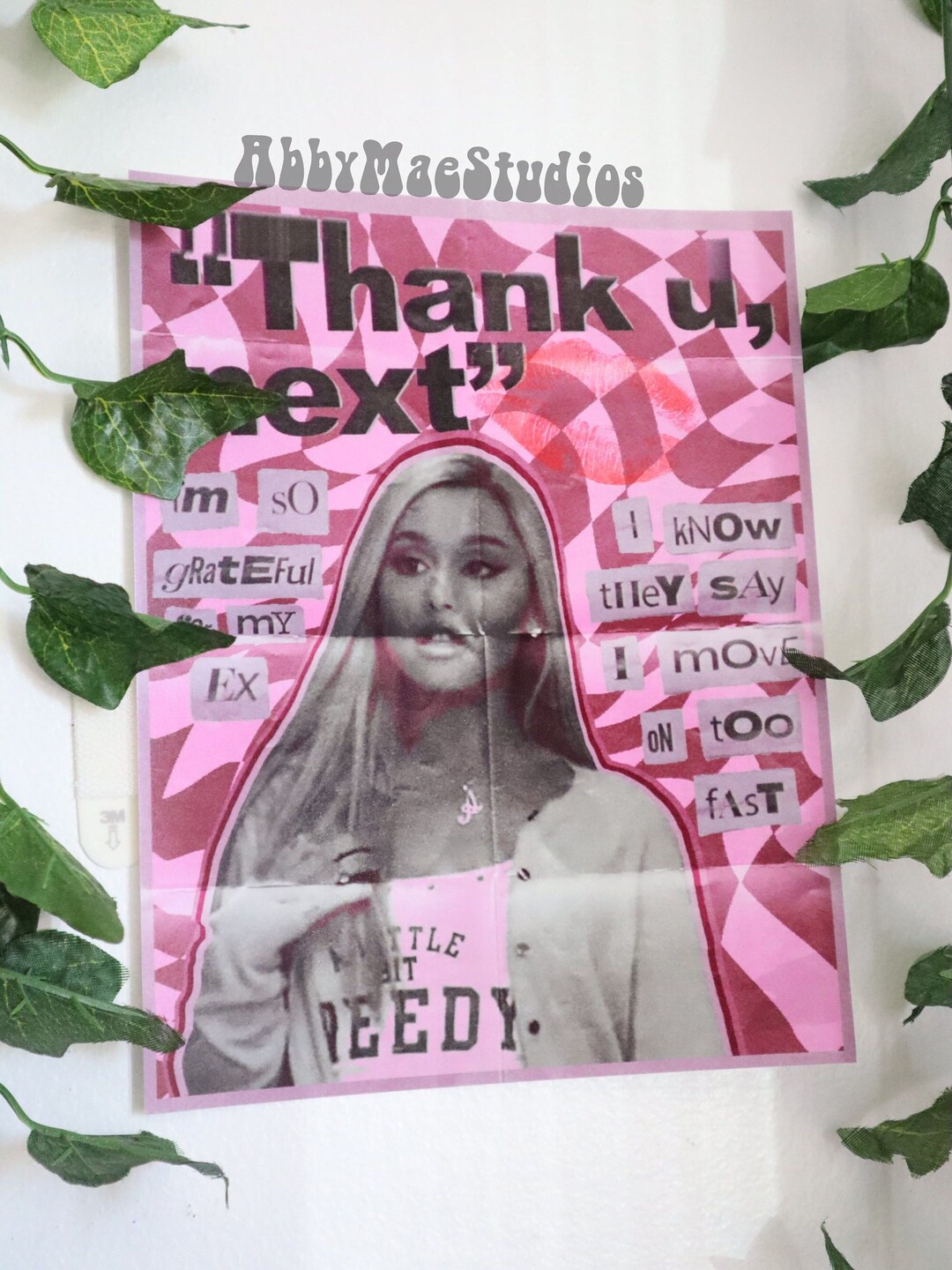 Thank U Next Poster - Etsy