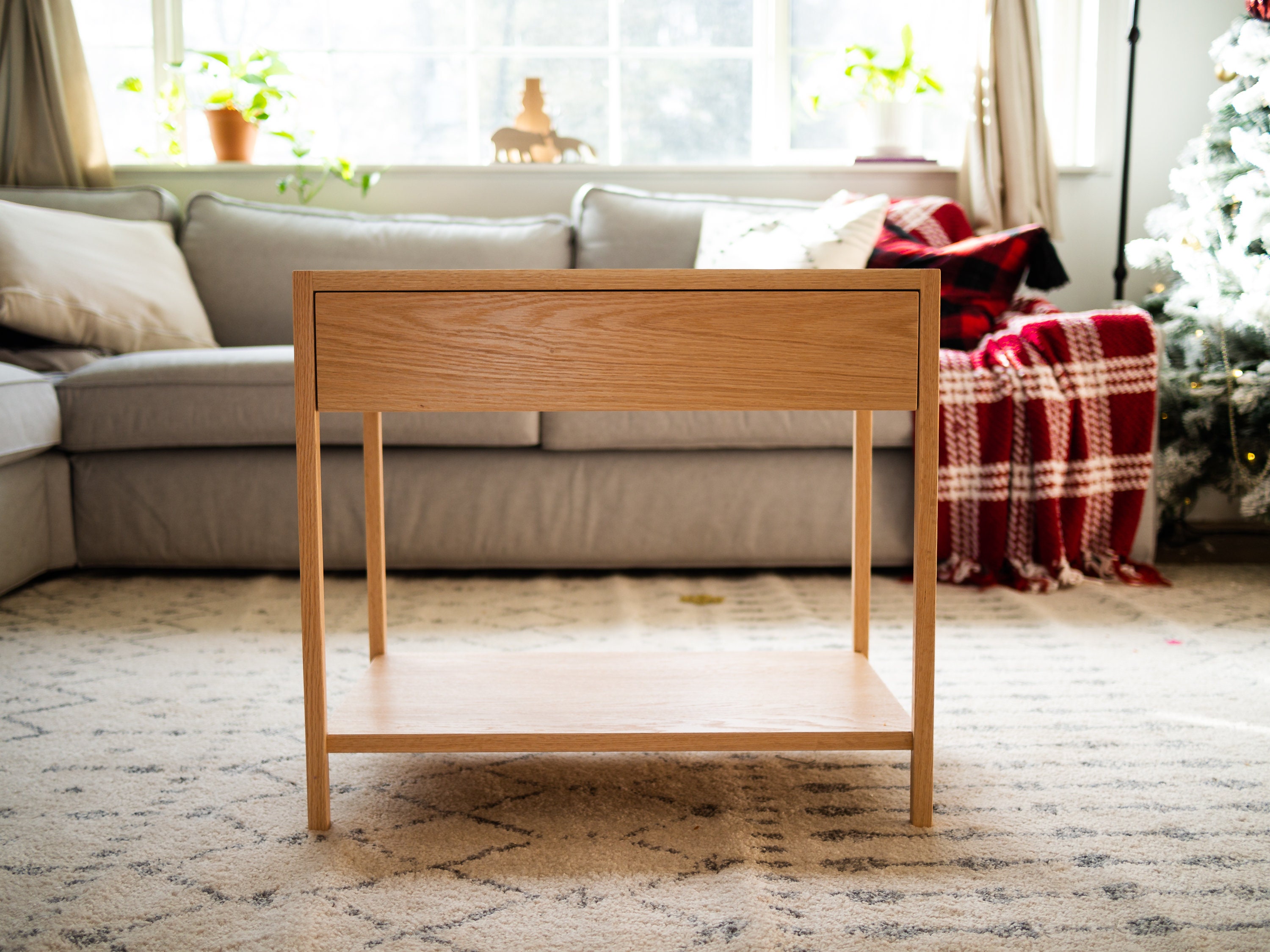 Modern Night Stand One Drawer Night Stand Nightstand - Etsy